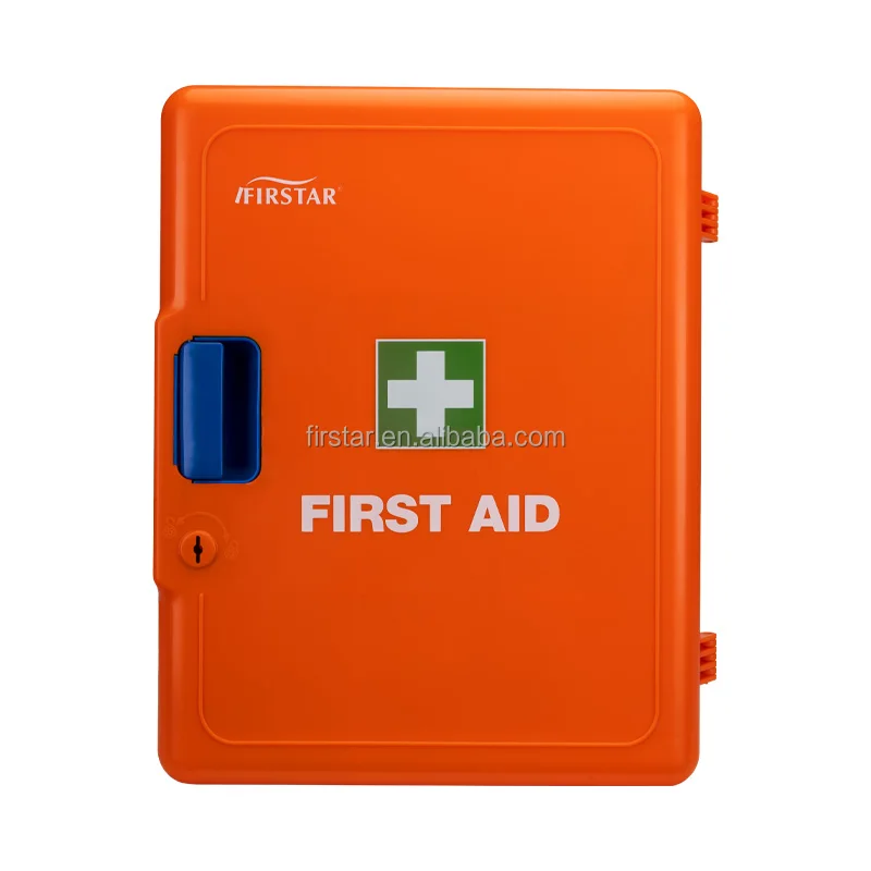 Firstar 260 Piece First Aid Cabinet Wall Mount Medical Box Outdoor ...