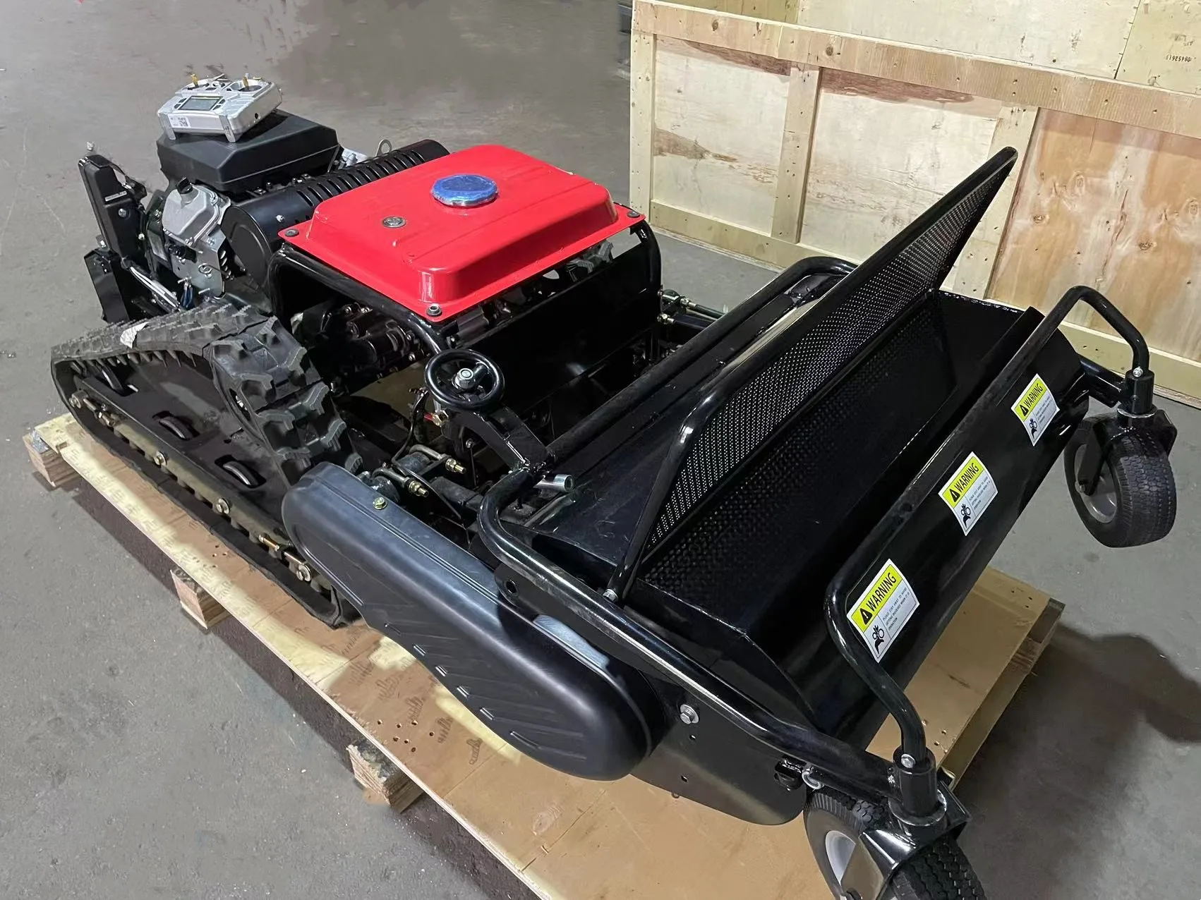 High Efficiency Heavy Duty Large/small 4 Stroke Crawler Remote Control ...