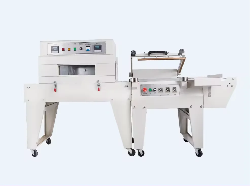 Semi-Automatic L-Bar Cutter Shrink Tunnel Packing Machine Small Box ...
