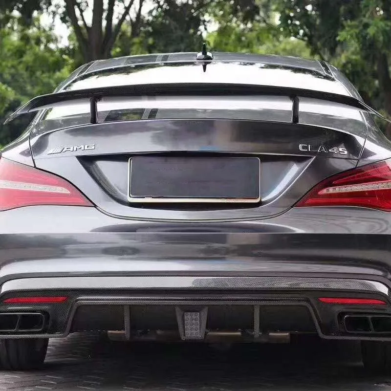 PAK Style Carbon Fiber Rear Diffuser for Mercedes Benz Cla-Class W117 ...