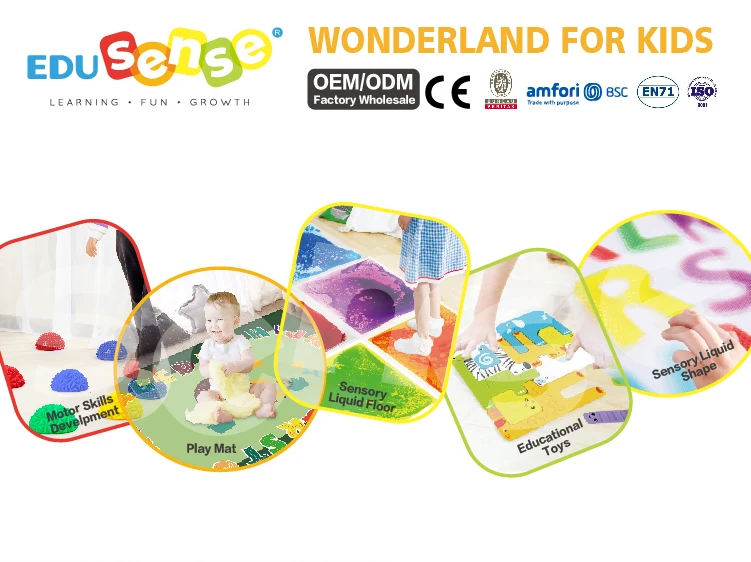 Edusense Juguete Sensorial Kids Learning Montessori Gel Letters Squishy ...