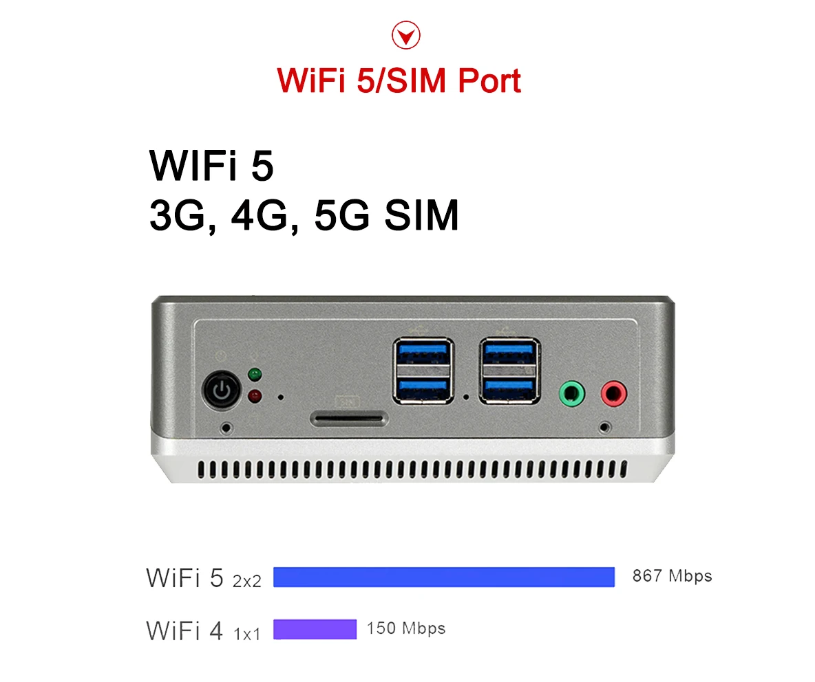 Zeroone Factory Direct Cheap Small Desktop Computer Intel Gemini Lake ...