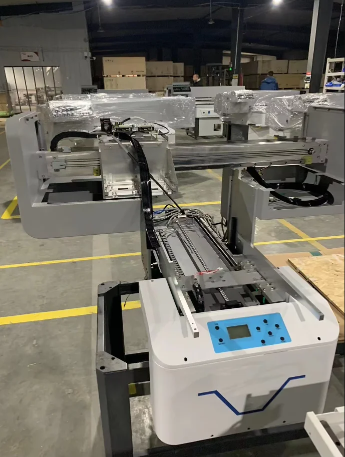 A3 Size Flatbed Printer with Double Printhead - Save Space & Cost