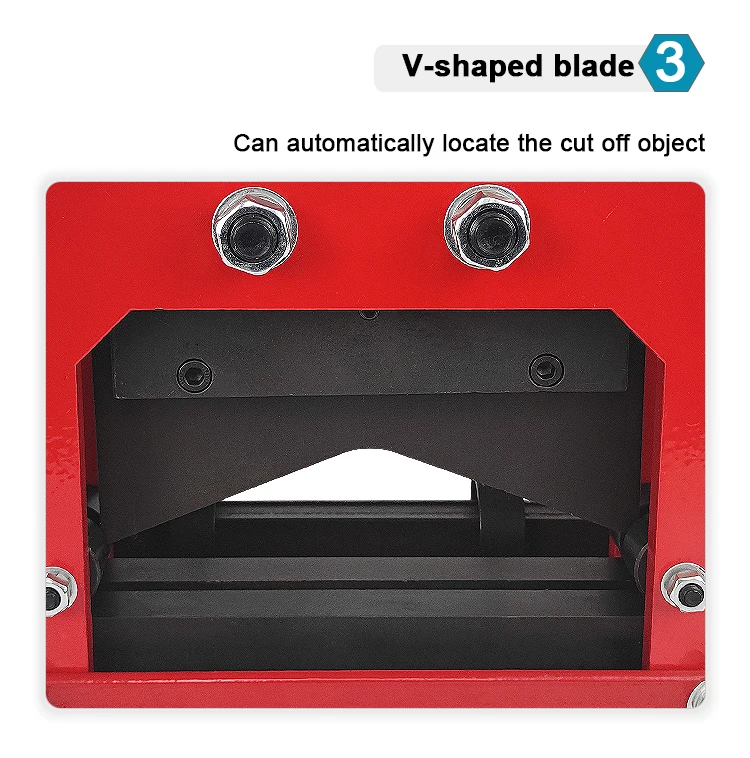 Hydraulic Busbar Cutting Tool CWC-200V for Metal Sheet up to 12mm