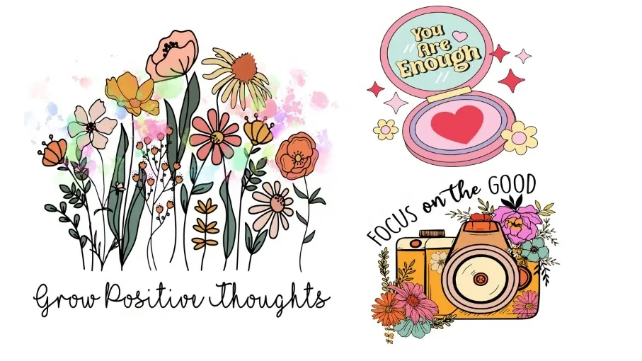 Custom Dtf Full Color Screen Printing Ready To Press Dtf Heat Transfer ...