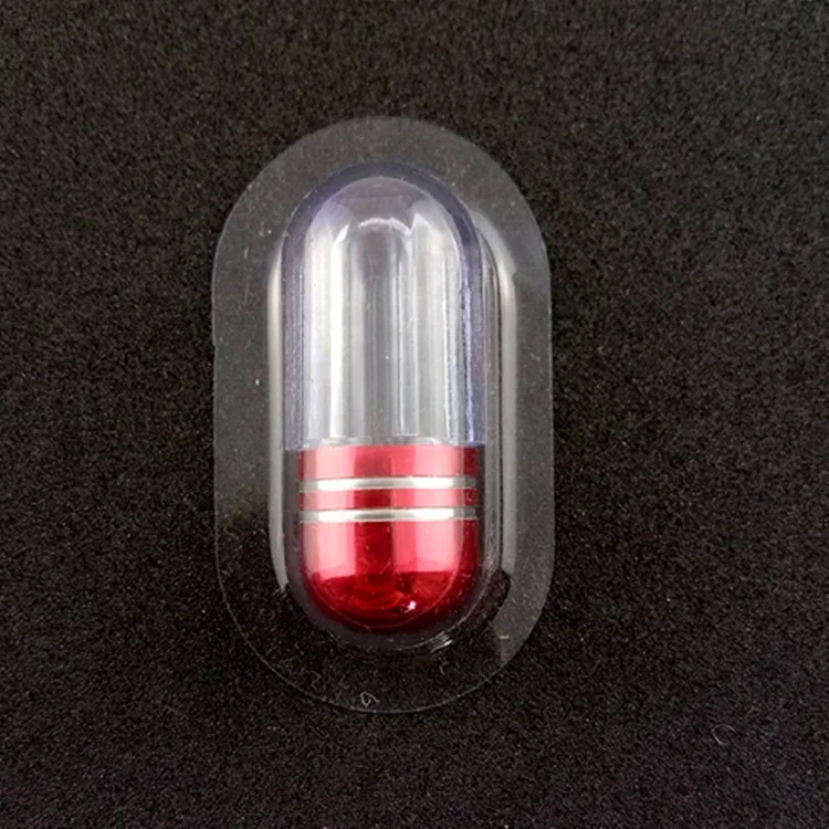Small Plastic Bottle - Empty Pill Capsule Bottle with Aluminum Cap