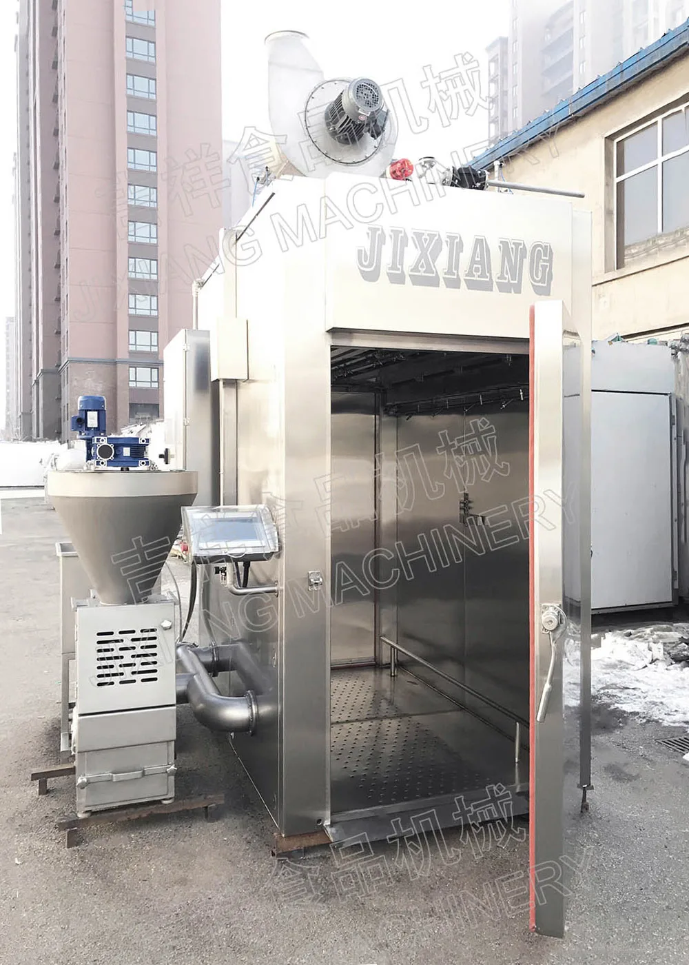 Industrial Fish Salmon Smoking Machine Oven Fish Smoker for Chicken ...