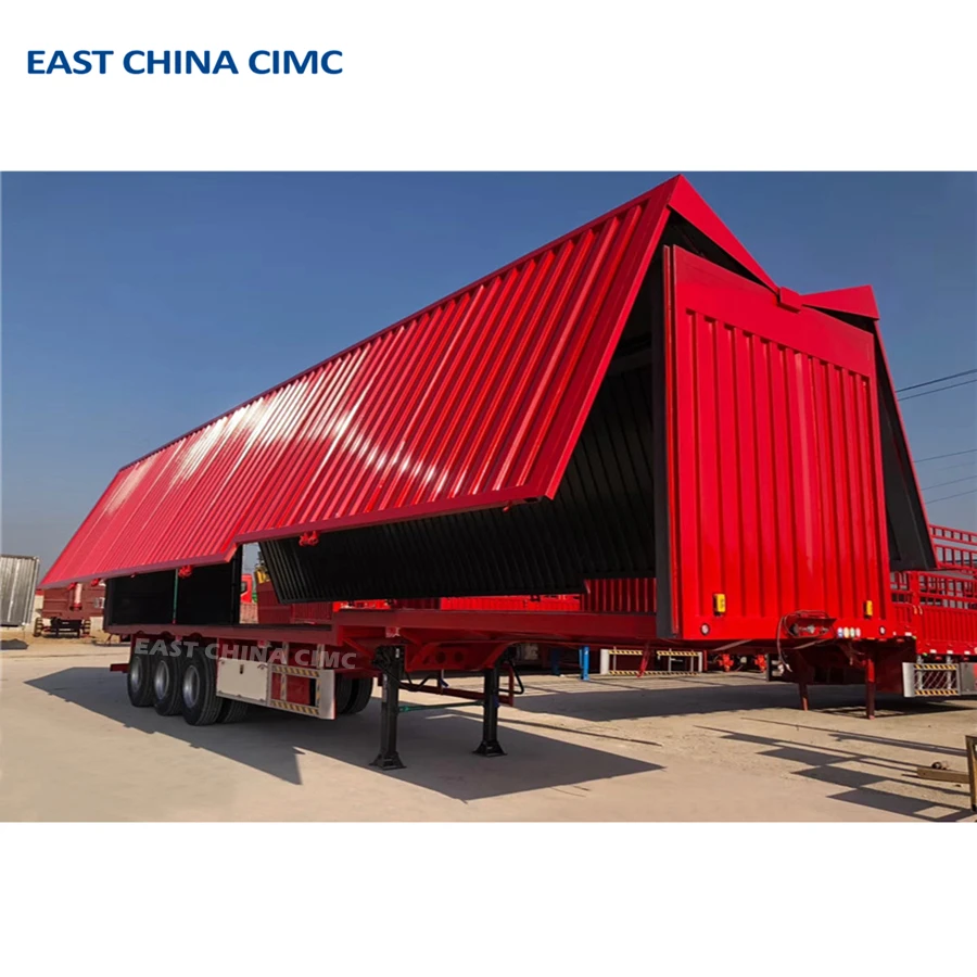 Cargo Trailer Wing Van Wingspan Semi Trailer High Quality 3 Axles 40ft ...