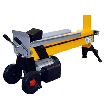 7 Ton Electric Firewood Chopper Horizontal Hydraulic Large Log Splitter ...