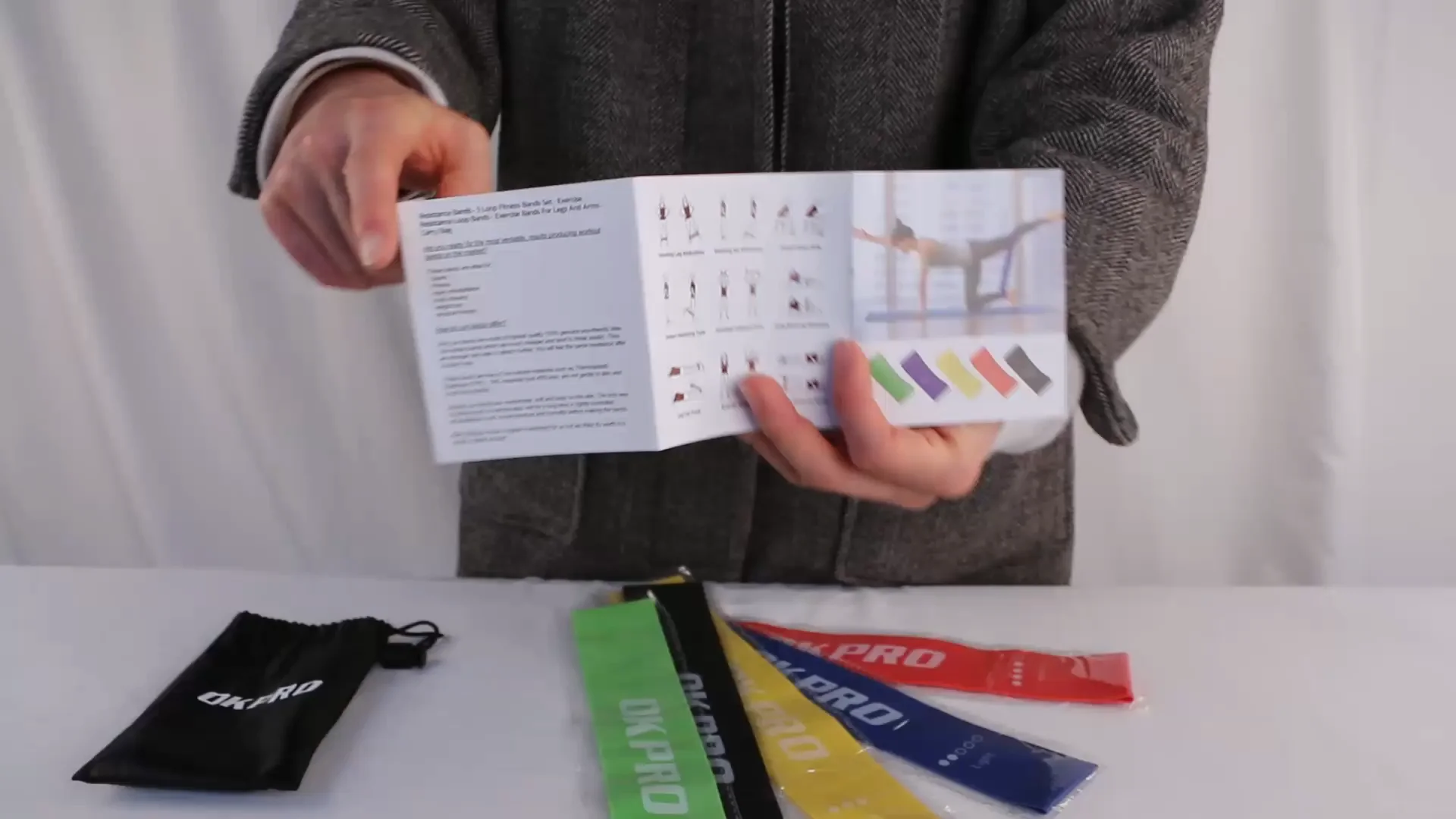 Wholesale Workout Mini Resistance Loop Bands Custom Logo Anti-slip ...