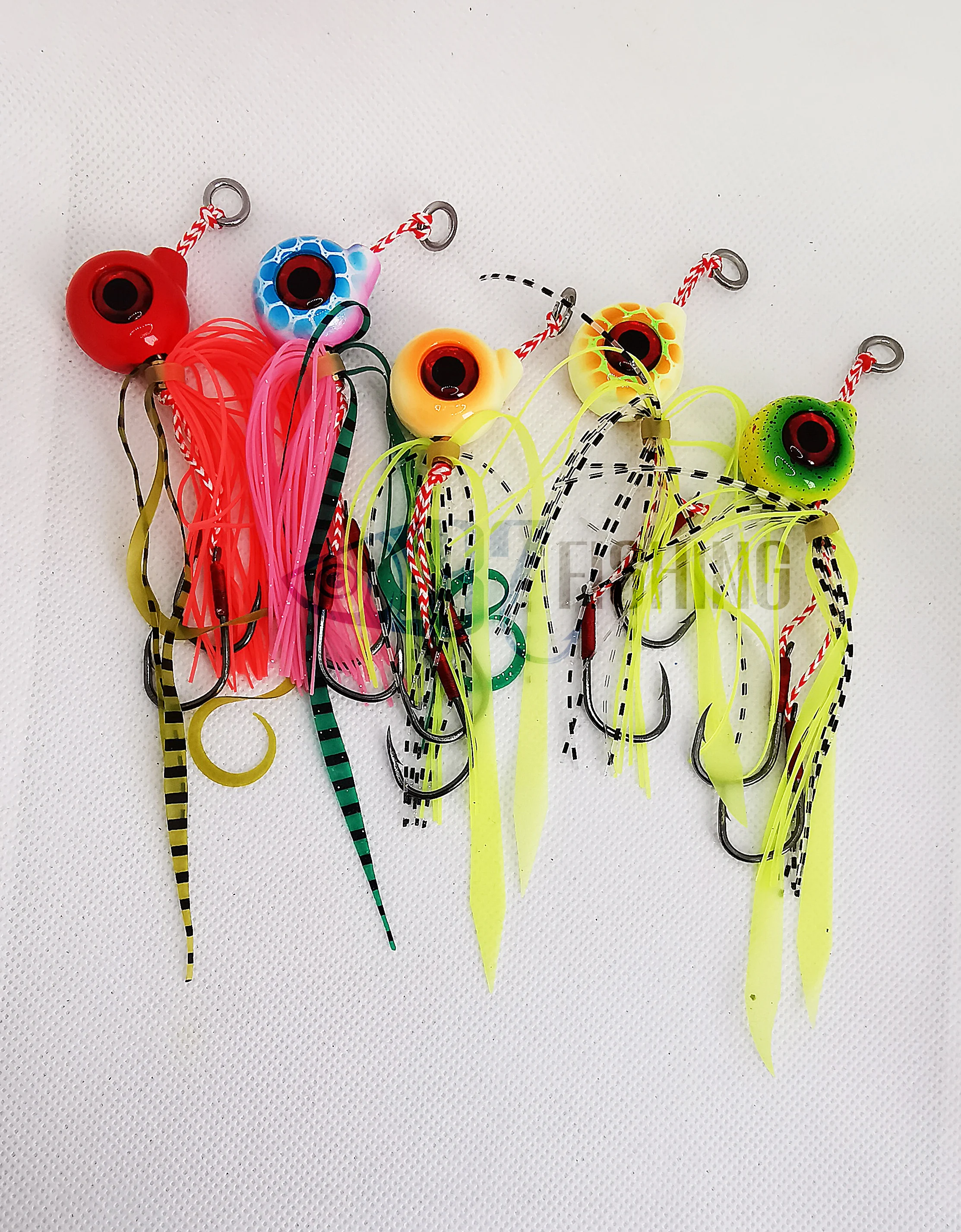 Deep Sea Fishing Slow Pitch Jigging Lures Free Style Kabura Jig Lures ...
