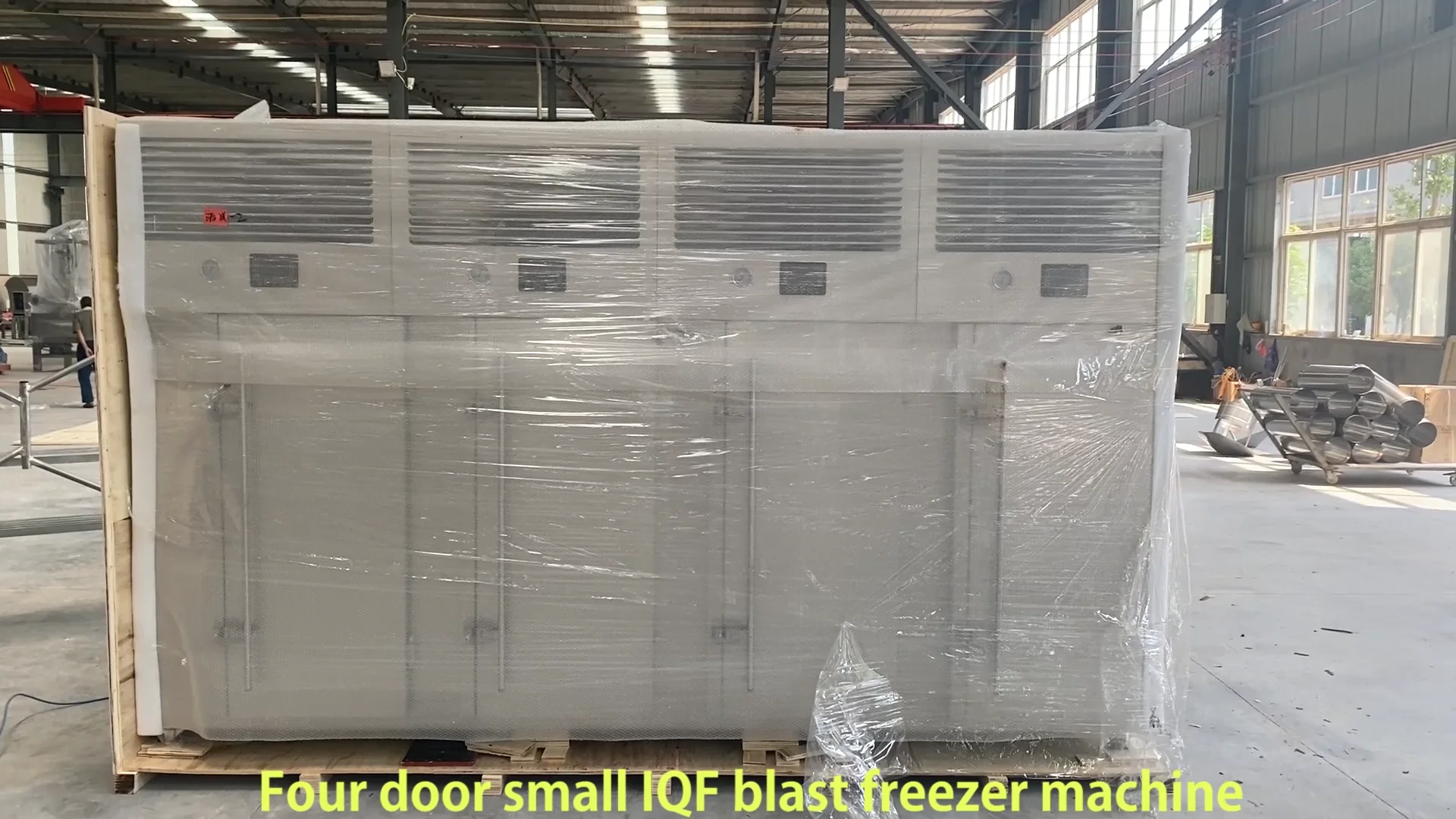 Aicn Fruits And Vegetables Meat Fish Four Door Deep Freezer Quick ...