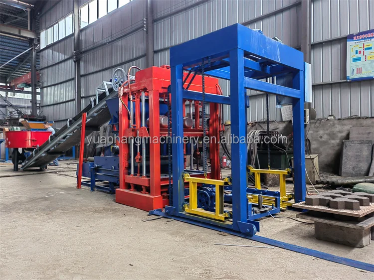 Automatic Cement Block Moulding Machine - Efficient & Durable