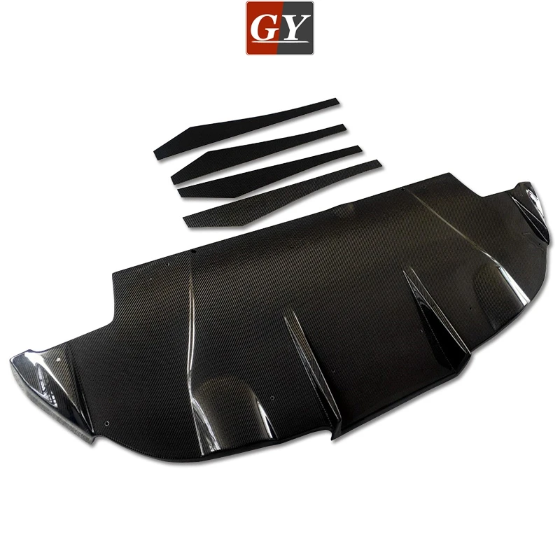 Carbon Fiber Cleib Style Rear Diffuser W. Fins For Toyota 13-21 Ft86 Gt86 Frs Zn6 Brz Zc6 - Buy ...