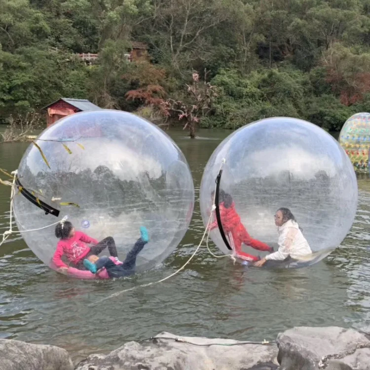 Top Sale Pvc Clear Inflatable Water Ball Walk In Plastic Bubble Ball On ...