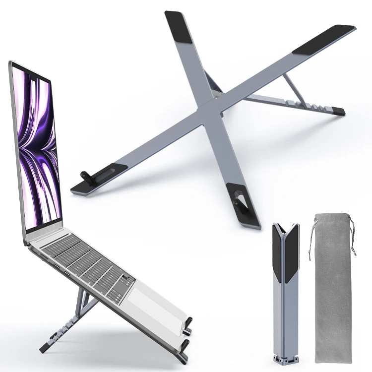 Ph306 X Alloy Laptop Stand Desktop Folding Storage Bracket - Buy ...