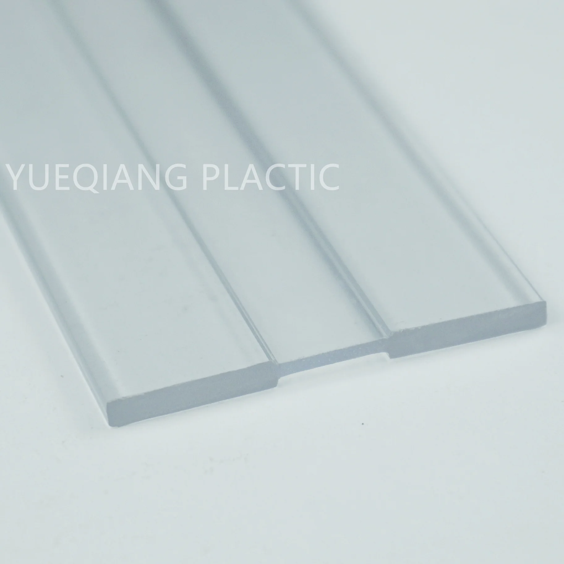 Clear PVC Piano Style Living Hinge - Flexible & Durable