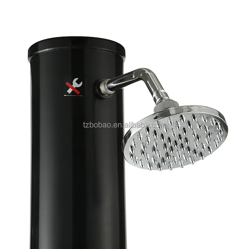 Popular Black Solar Shower Outdoor Shower For Swimming Pool Solar ...