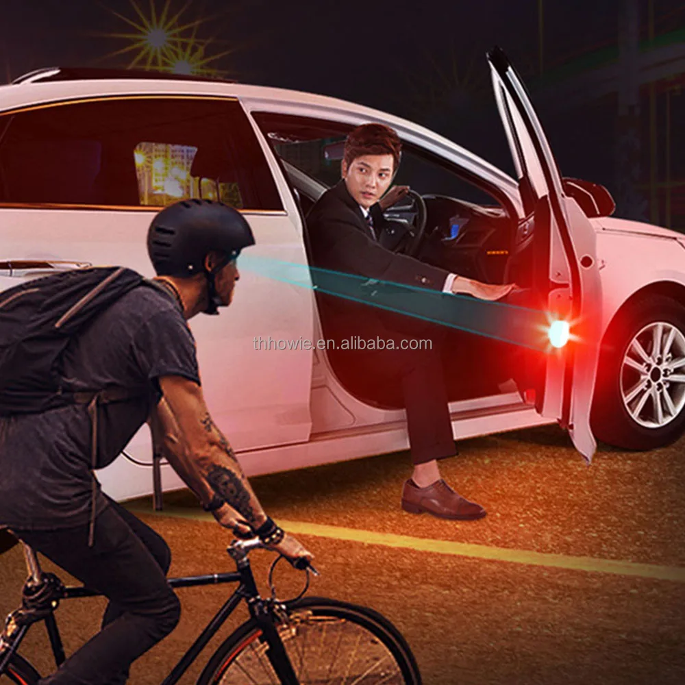 Wireless Magnetic Car Opening Door Warning Light LED Strobe