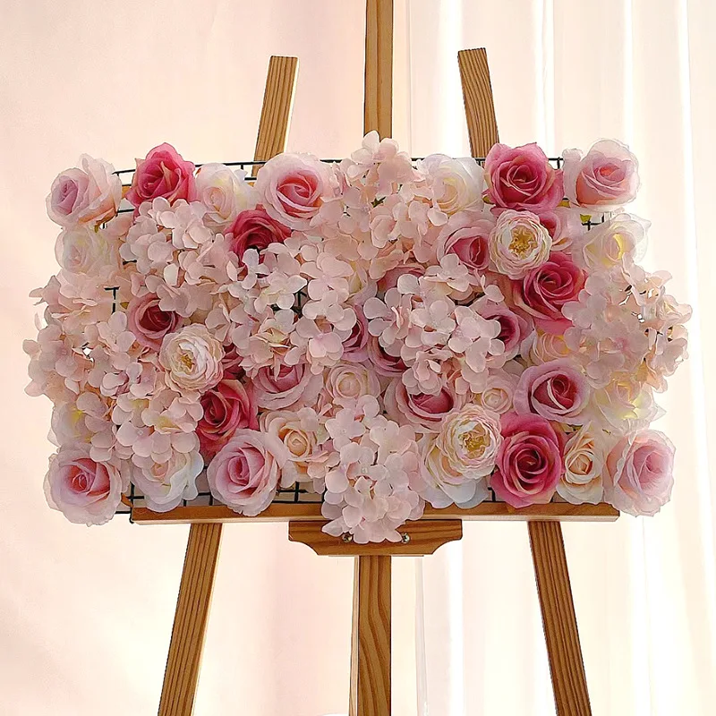 Custom Flowerwall 5d 3d Roll Up Cloth Flower Wall Wedding Decor ...