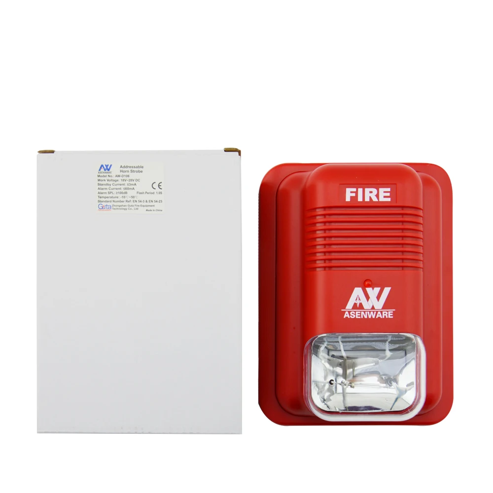 Asenware Conventional Fire Strobe Sounder AW-CSS2166-2| Alibaba.com