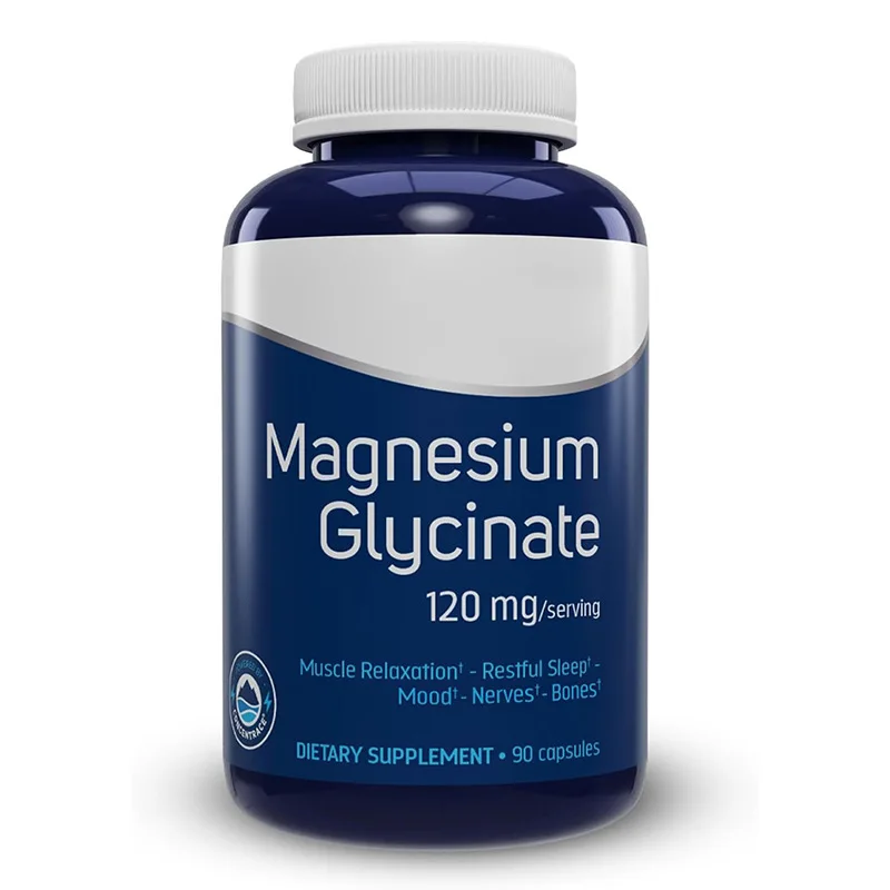 Pure Magnesium Glycinate Powder & Capsules Healthcare Supplements - Buy ...