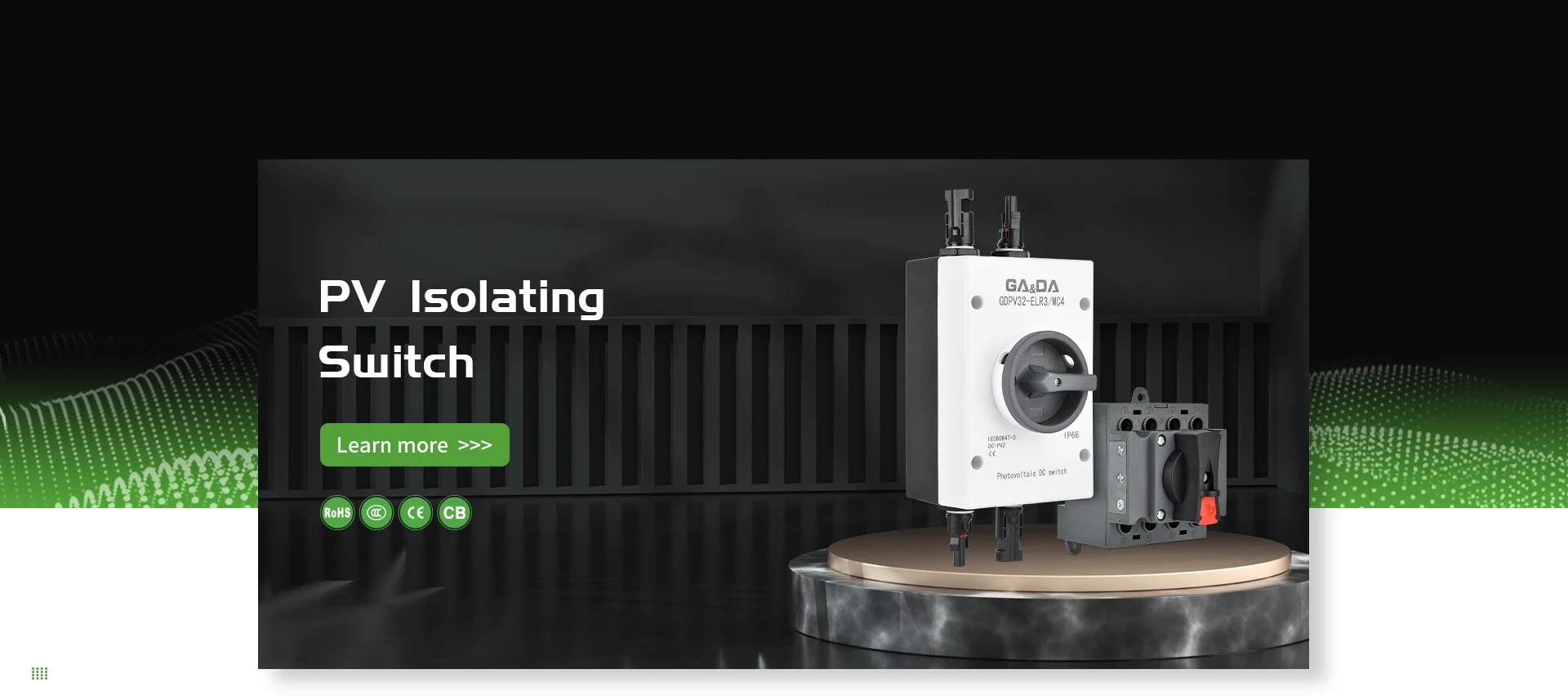 Electrical Solar PV Isolation Switch System DC ATS Type