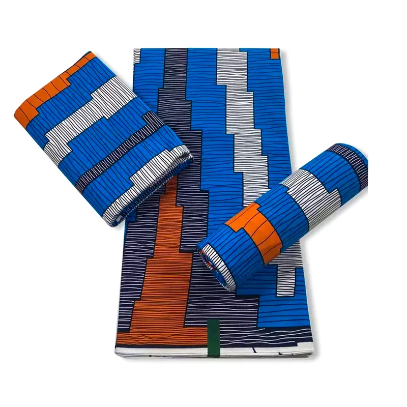 Wax Fabric 6 Yards African Textiles African Soft Ghana Wax Print Cotton ...