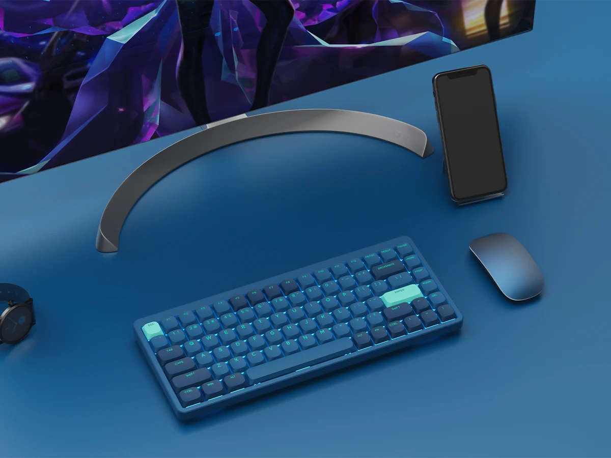 Low Profile Custom Keycaps Set for Mechanical Keyboards - OEM