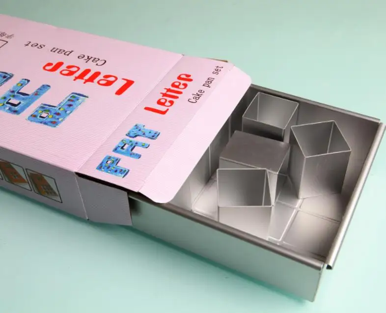 Aluminum Alloy Rectangular Number Cake Tin / Letter Cake Pan| Alibaba.com