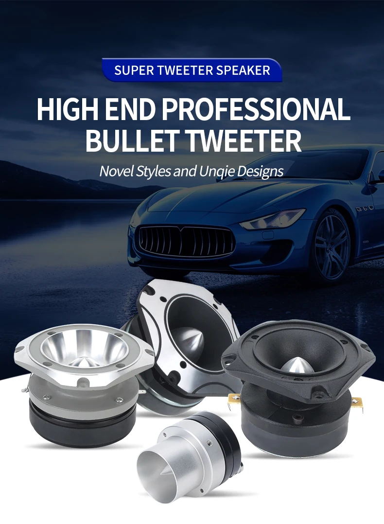 Professional Car Super Bullet Dome Tweeter Encloser Speaker - Buy ...