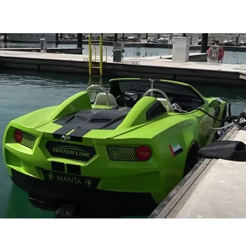 Water Sports Fiberglass Car Jet Boat - Buy Boat Jet Drive,Jet Car Boat ...