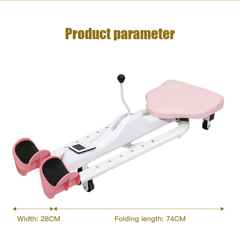 Adjustable Length Adductor Stretcher Leg Spreader Stretcher One-word Horse Training Device Home ...