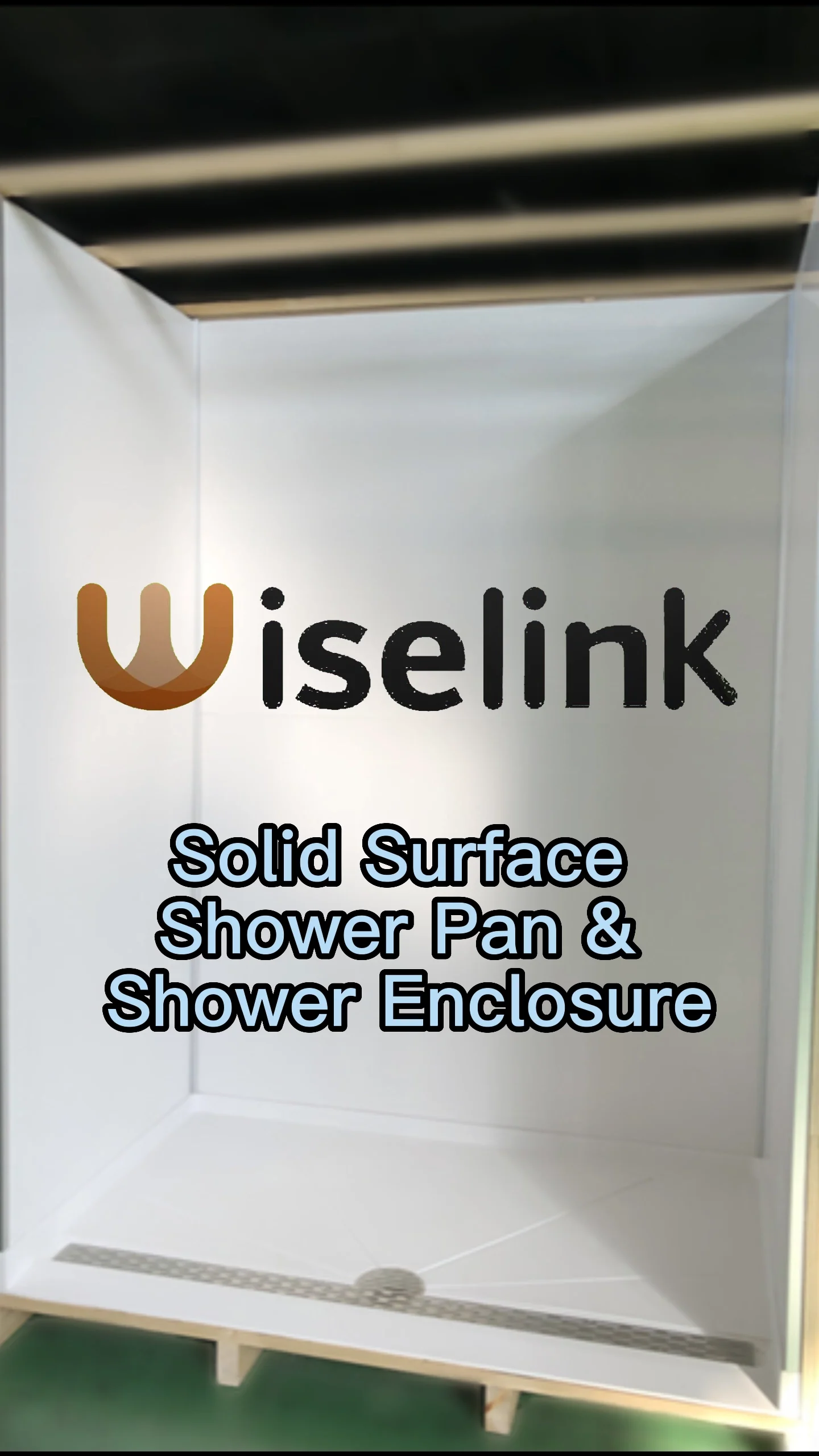 Wiselink Hotel Complete Acrylic Shower Tray Custom Shower Room Base Acrylic Ada Shower Pan Floor ...