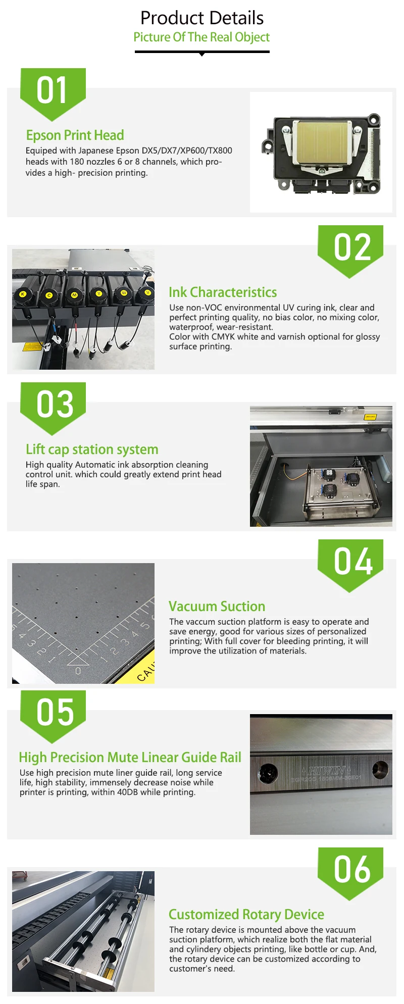 Ntek UV Flatbed Printer YC6090 - Easy to Operate & Durable