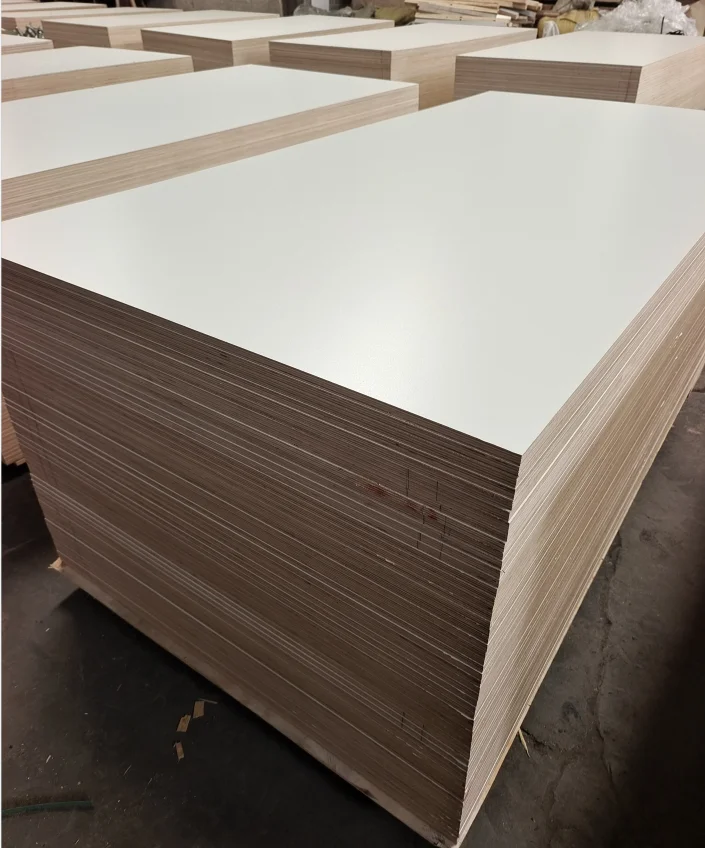 4x8 Matt Melamine Plywood Board Laminated Plywood Sheet For Cabinet ...