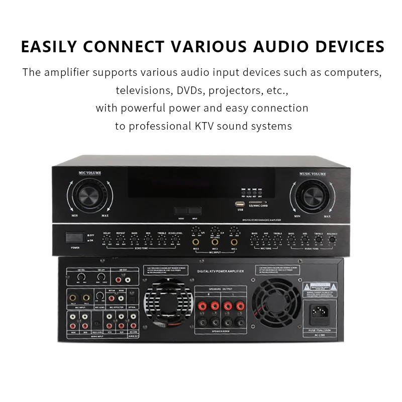 High Quality Ma2000 Rear Panel Audio Aux-a/b Input Switching Stereo ...