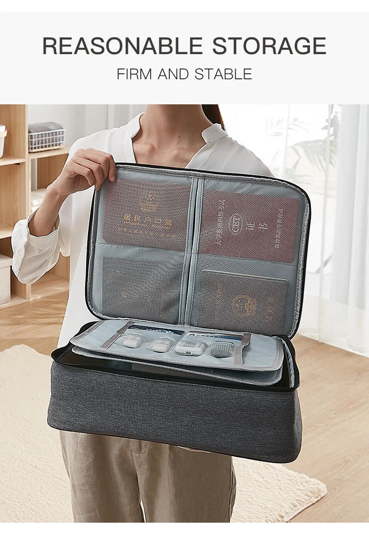 Water-proof Document Storage Bags with Lock - Secure & Stylish