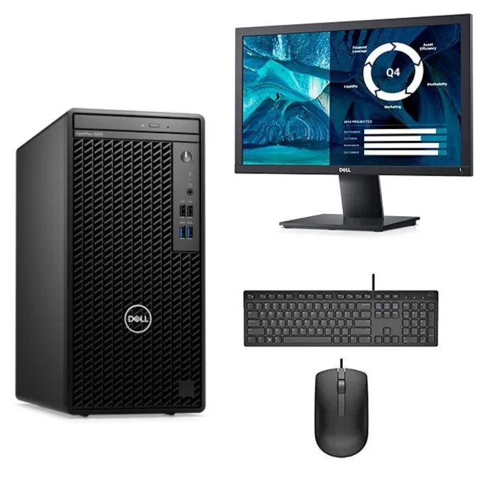 Dell OptiPlex 3000MT I5-12500 タワーワークステーション 8GB HDD付き