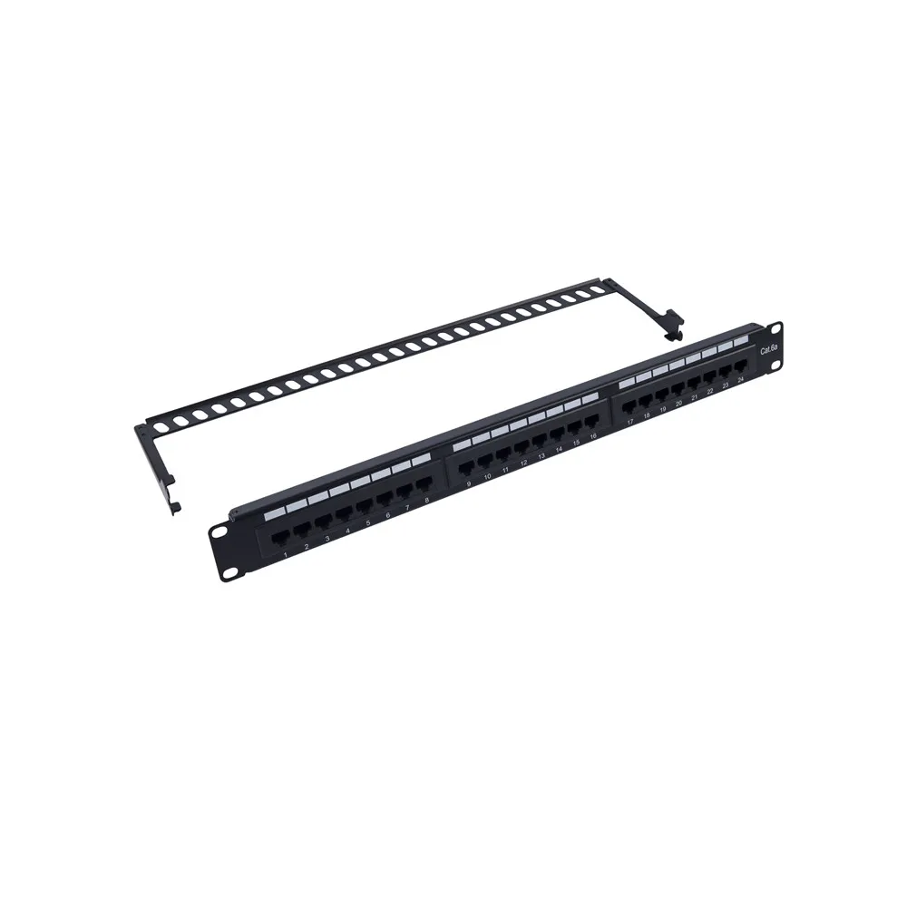 Ly-pp6a-01 Patch Panel 24 Port 1u Cat 6a Unshielded Patch Panel - Buy ...