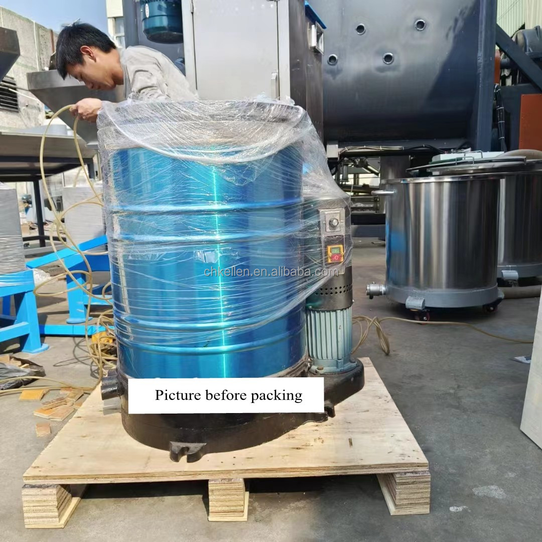 Spin-drier Machine for Efficient Dewatering of Chips