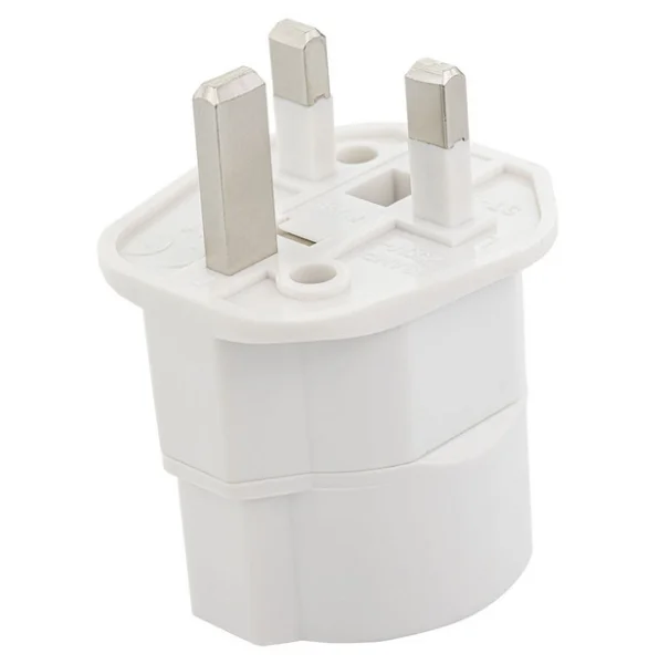 5x5x7cm 250V European Euro EU Sockets 2 Pin to UK 3 Pin Adapter