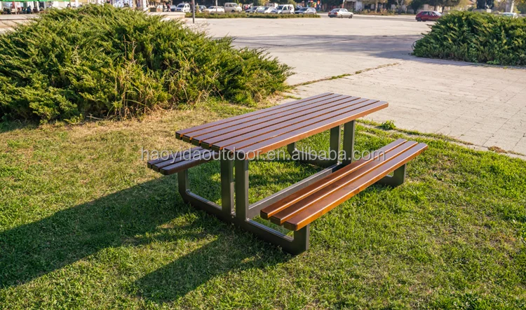 Solid Wood Patio Tables - Durable Outdoor Picnic Solutions