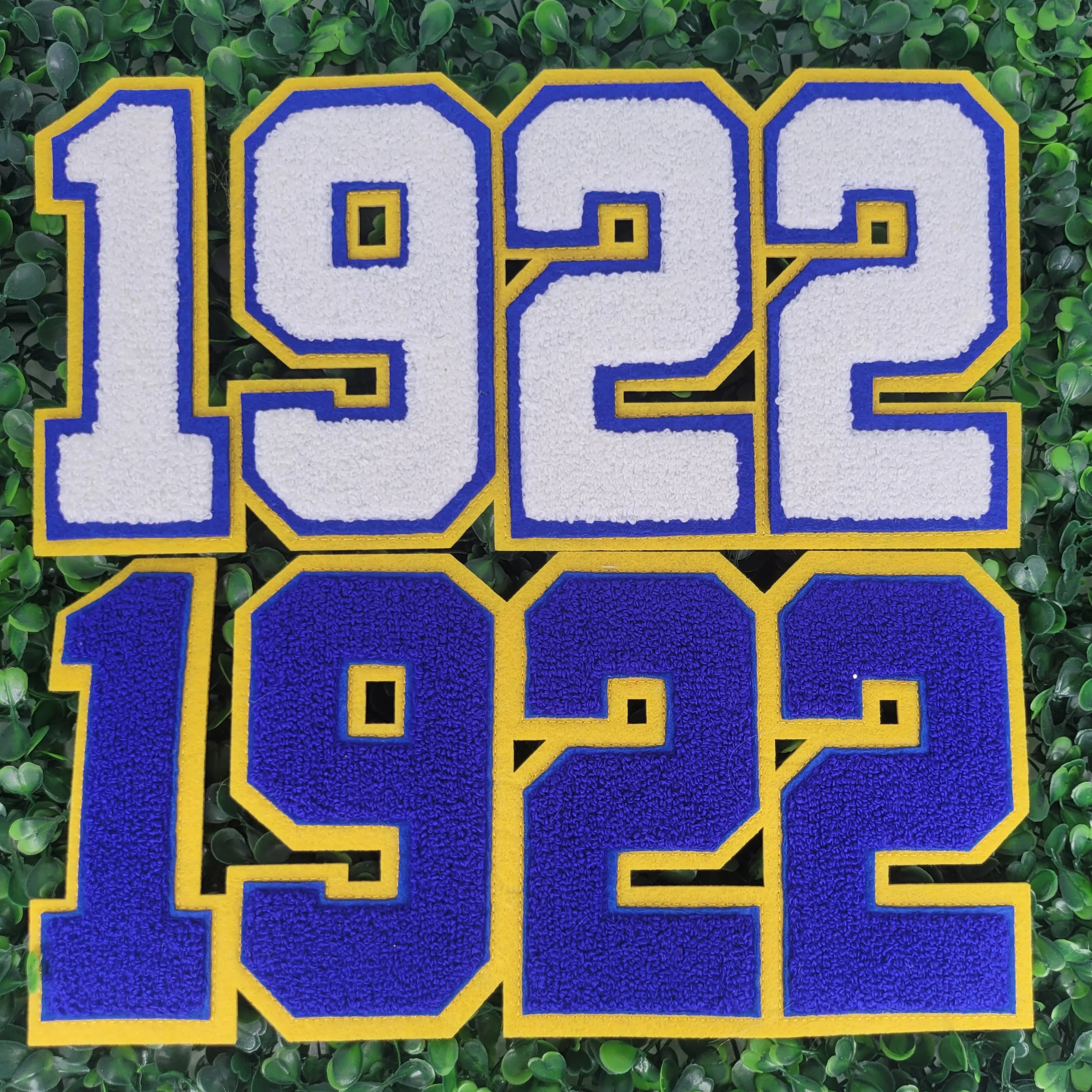 Custom iron on 1922 chenille patches| Alibaba.com