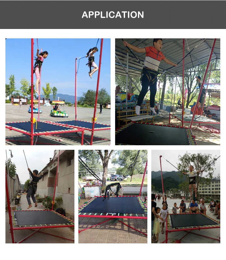 High Quality Cheap Euro Jumping Bungee Trampoline - Buy Euro Bungee ...