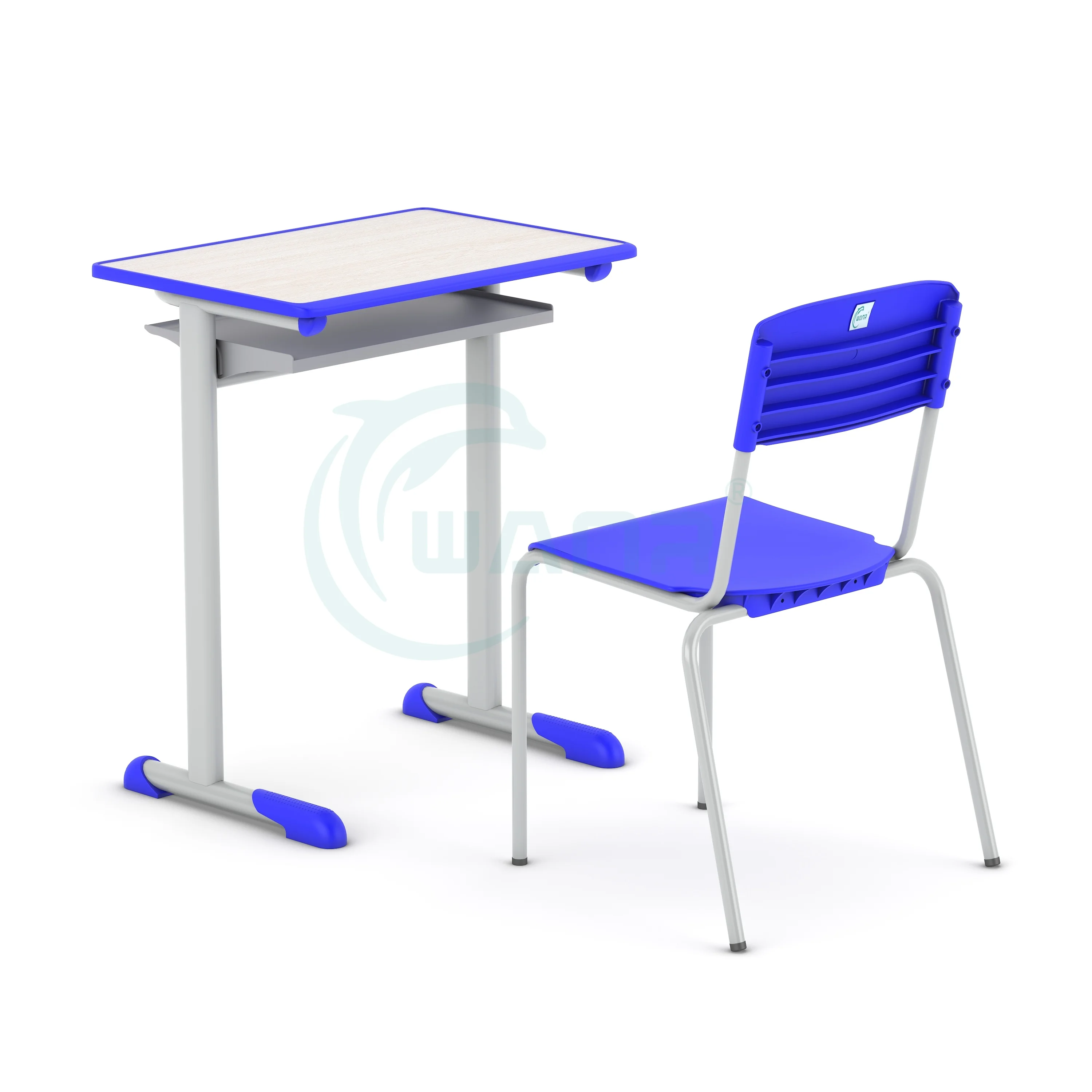 Cheap Durable School Furniture - Student Desk & Chair Set