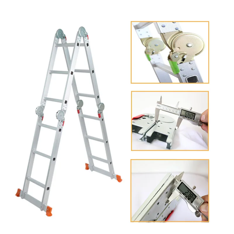 Aluminum Folding Multifunctional Ladders - Durable & Versatile