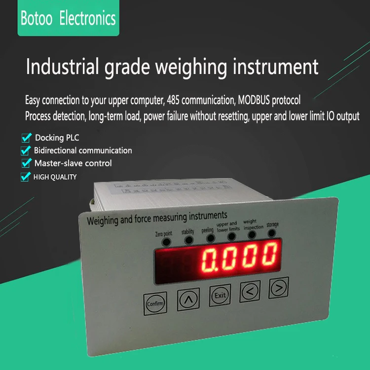 Bidirectional Force Sensor Weighing Sensor Indicator Industrial Weighing Control Display ...