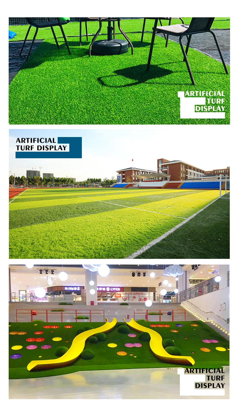 Custom Quality Uv-resistant Green Artificial Turf Carpet Lightweight ...