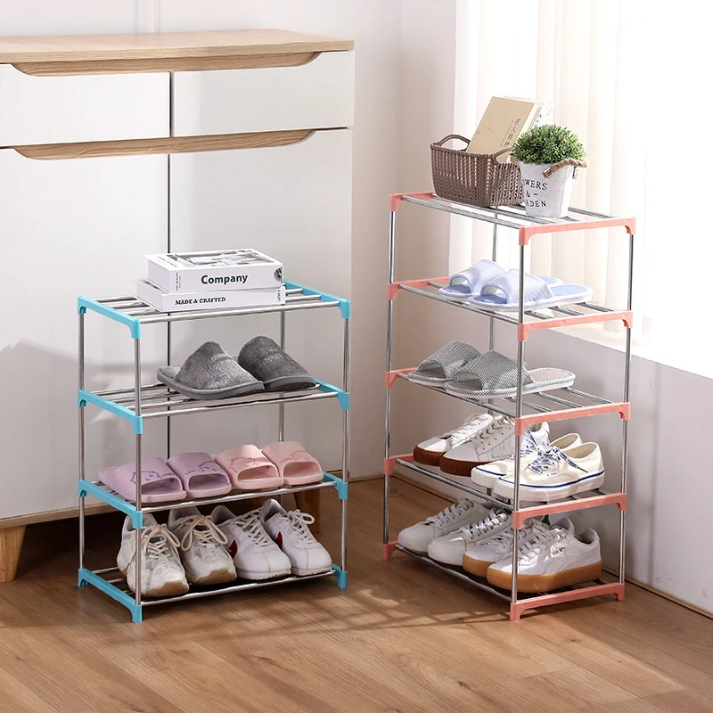Shore Rack Simple Shoe Rack Storages Metal Multifunctional Rack Shoe ...